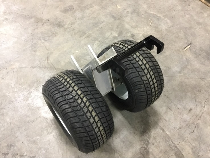 Dolly Wheel Set 5K Aluminum with EZ Stow Handles - Shed Hauler ...
