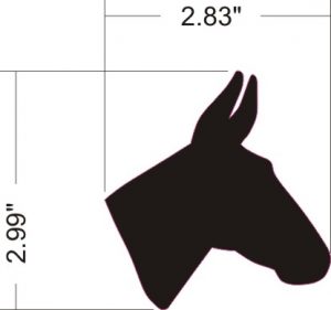 Mule Head Decal - Shed Hauler Outfitters, LLC